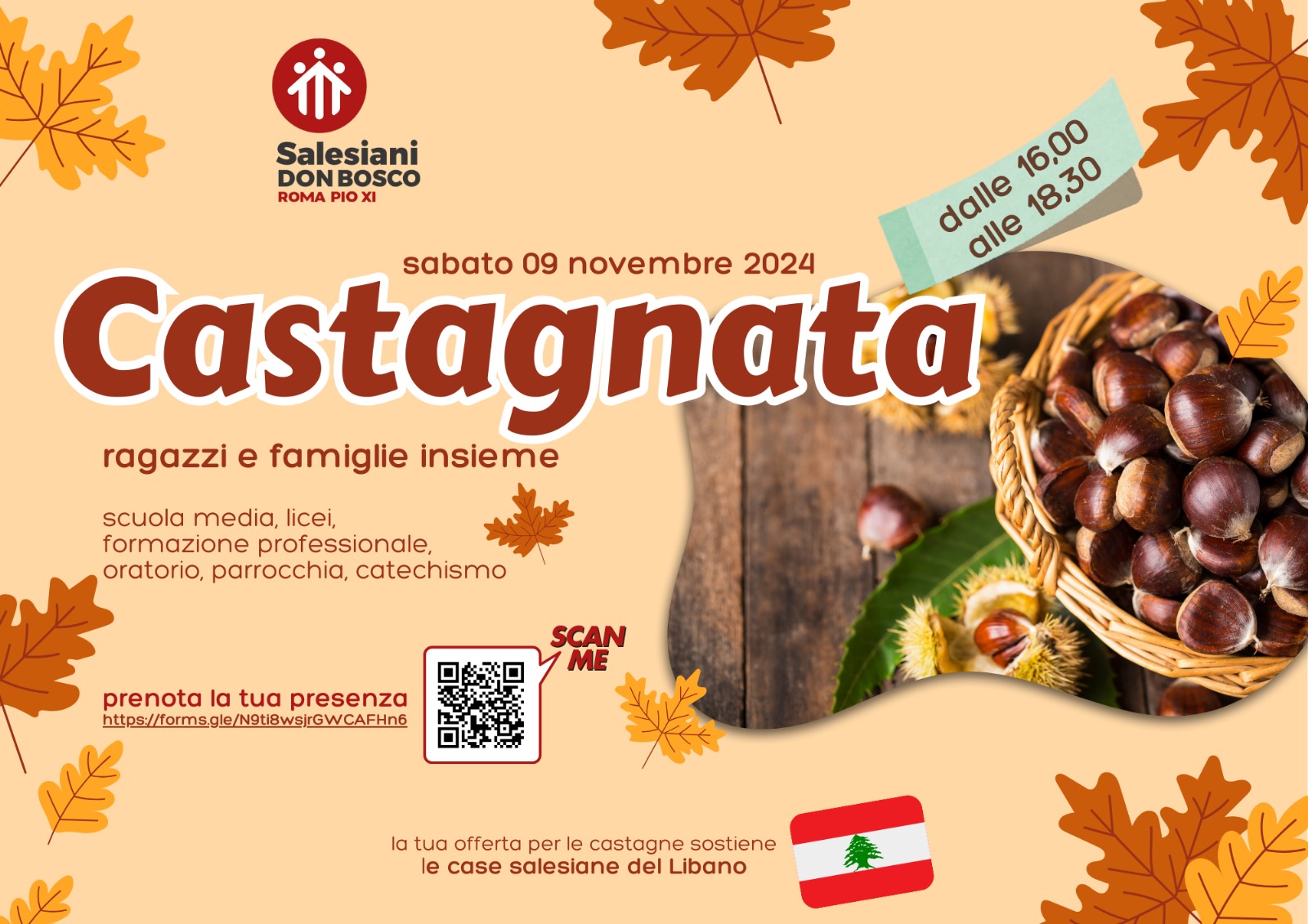 Castagnata | Pio XI - La scuola di don Bosco a Roma